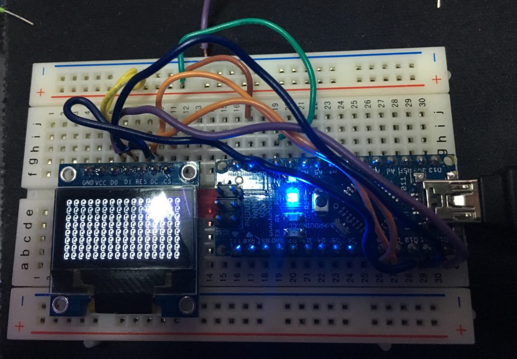 128X64 OLED LCD Display SSD1306 am Arduino Nano | Mr. Ritchy